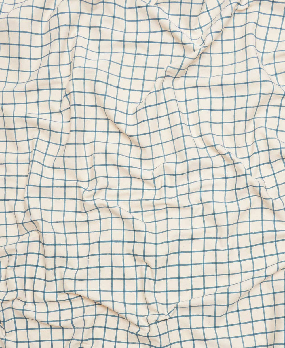 Block Print Grid Tablecloth – Cassidy Station