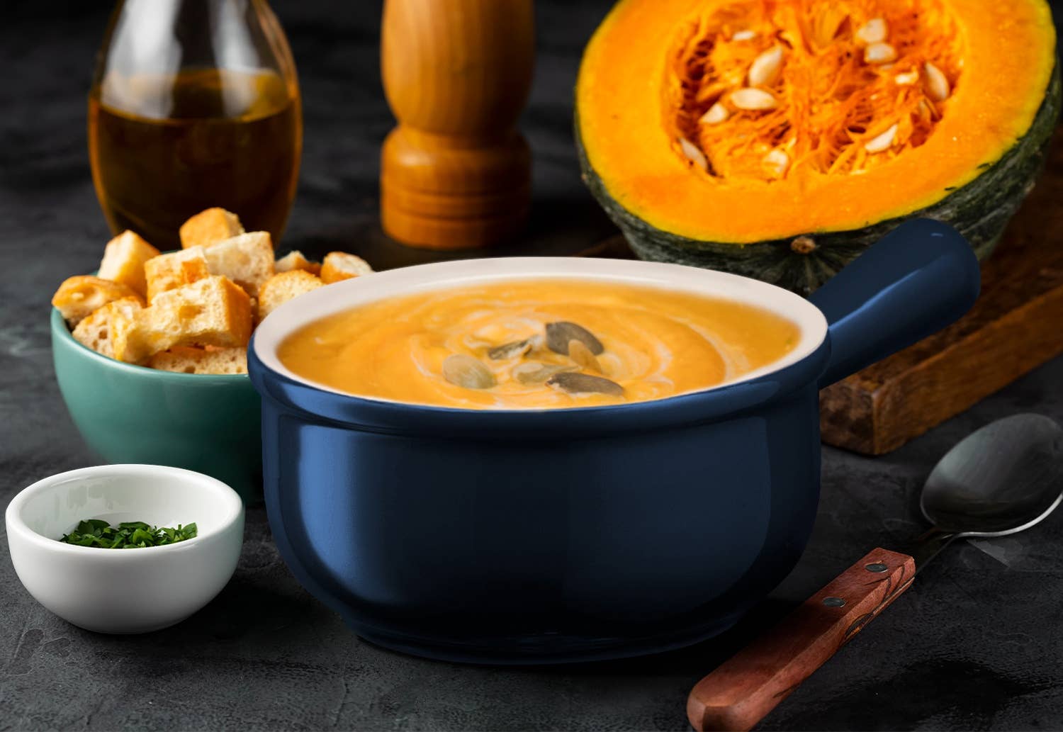 Kook French Onion Soup Crocks, Ceramic, 18 oz, Set of 4 – Cassidy Station